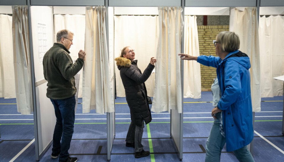 Halvdelen af vælgerne har været i stemmeboksen Halvdelen af vælgerne har været i stemmeboksen